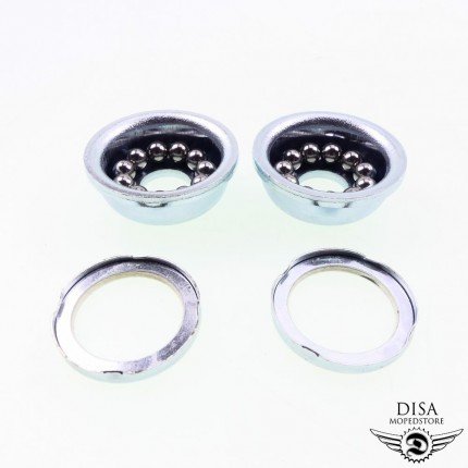 Hinterrad Lagerschalen Lager Staubdeckel Satz hinten für Hercules Prima ...