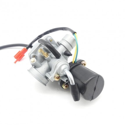 Vergaser 17,5mm komplett mit E-Choke für Yamaha Aerox und MBK Nitro ...