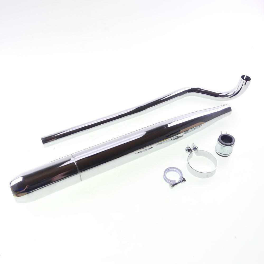 Auspuff Chrom + P3 Tuning Krümmer für Hercules Prima M2 M4 M5 | DISA ...