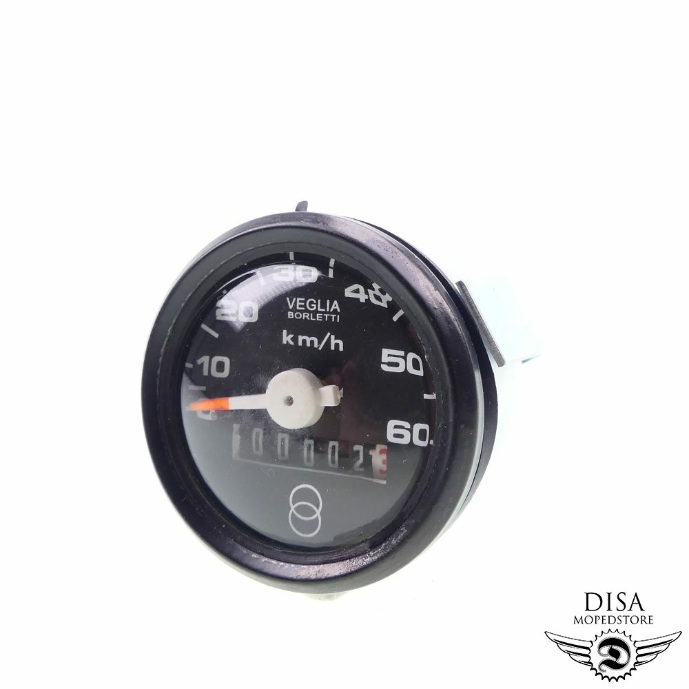 Tacho 48mm Tachometer 0 - 60 km/h für Piaggio Vespa Ciao | DISA ... Tacho 48mm Tachometer 0 - 60 km/h für Piaggio Vespa Ciao | DISA ...