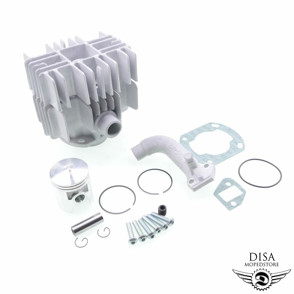Zylinder 43,5mm Tuning Airsal für Hercules Prima M 2 3 4 5 S Sachs 505 ...