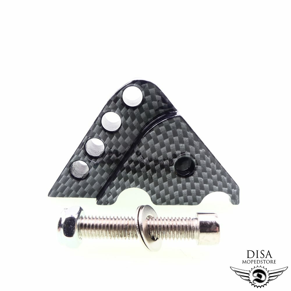 Höherlegungssatz 4 Fach Verstellbar Carbon Look Für Yamaha Aerox Nitro Neos Disa Mopedstore