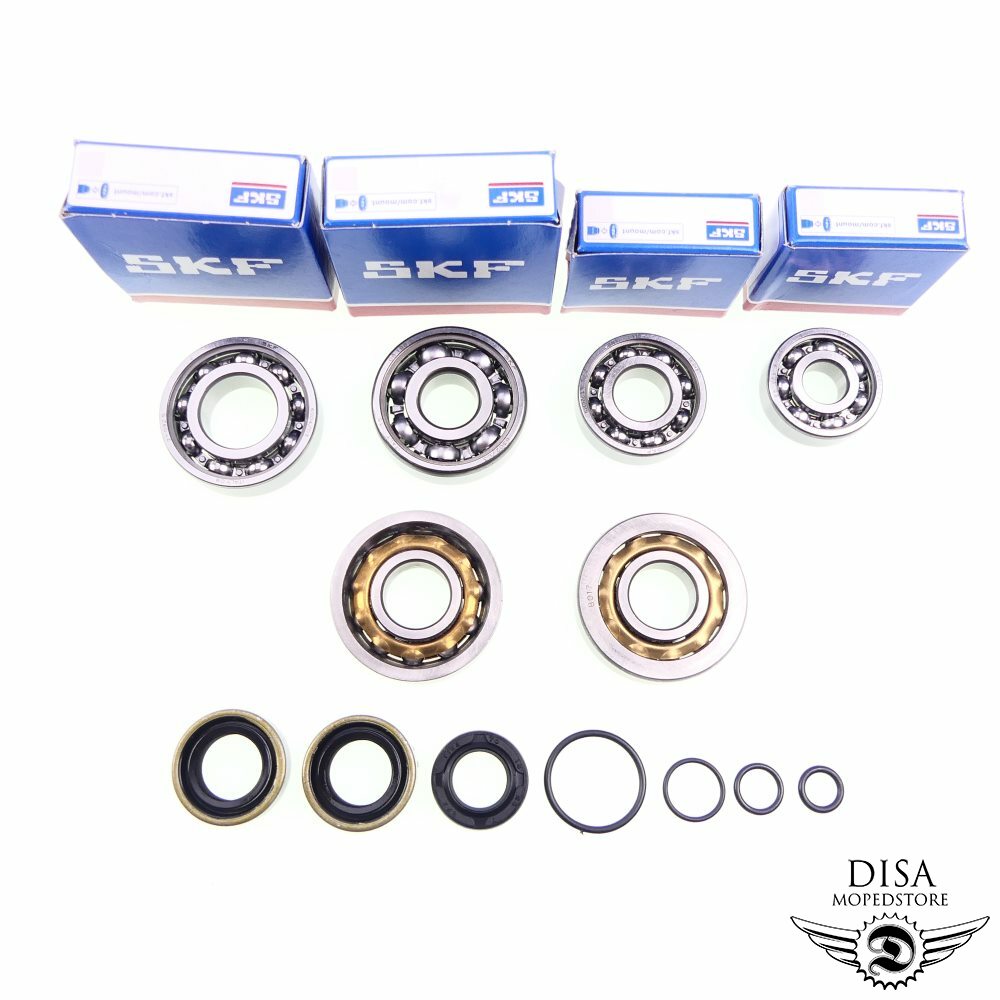 5 Gang Motor Lager Set + Simmerring Satz für Kreidler Florett K54 TM RS ...