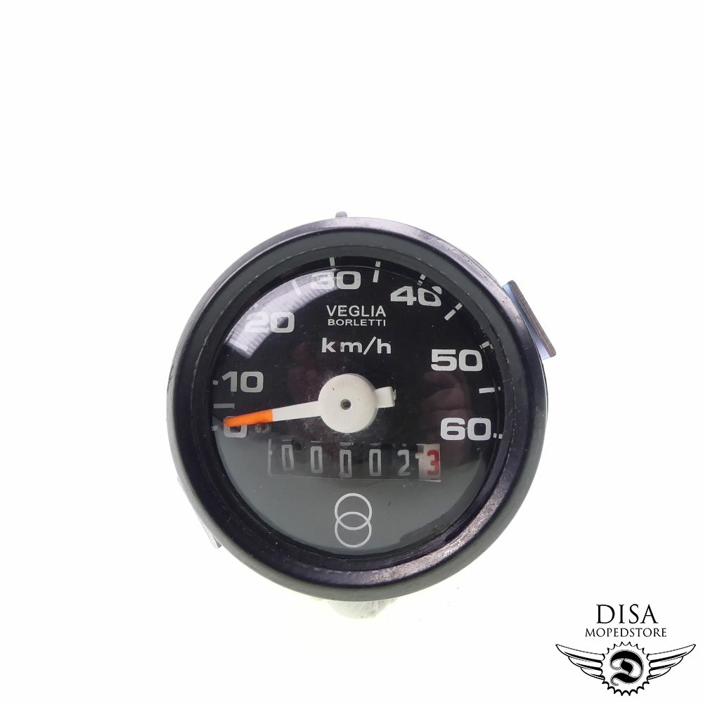 Tacho 48mm Tachometer 0 - 60 km/h für Piaggio Vespa Ciao | DISA ... Tacho 48mm Tachometer 0 - 60 km/h für Piaggio Vespa Ciao | DISA ...