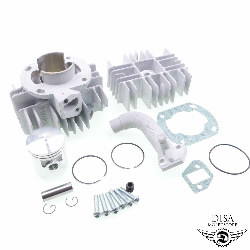 Zylinder 43,5mm Tuning Airsal für Hercules Prima M 2 3 4 5 S Sachs 505 ...