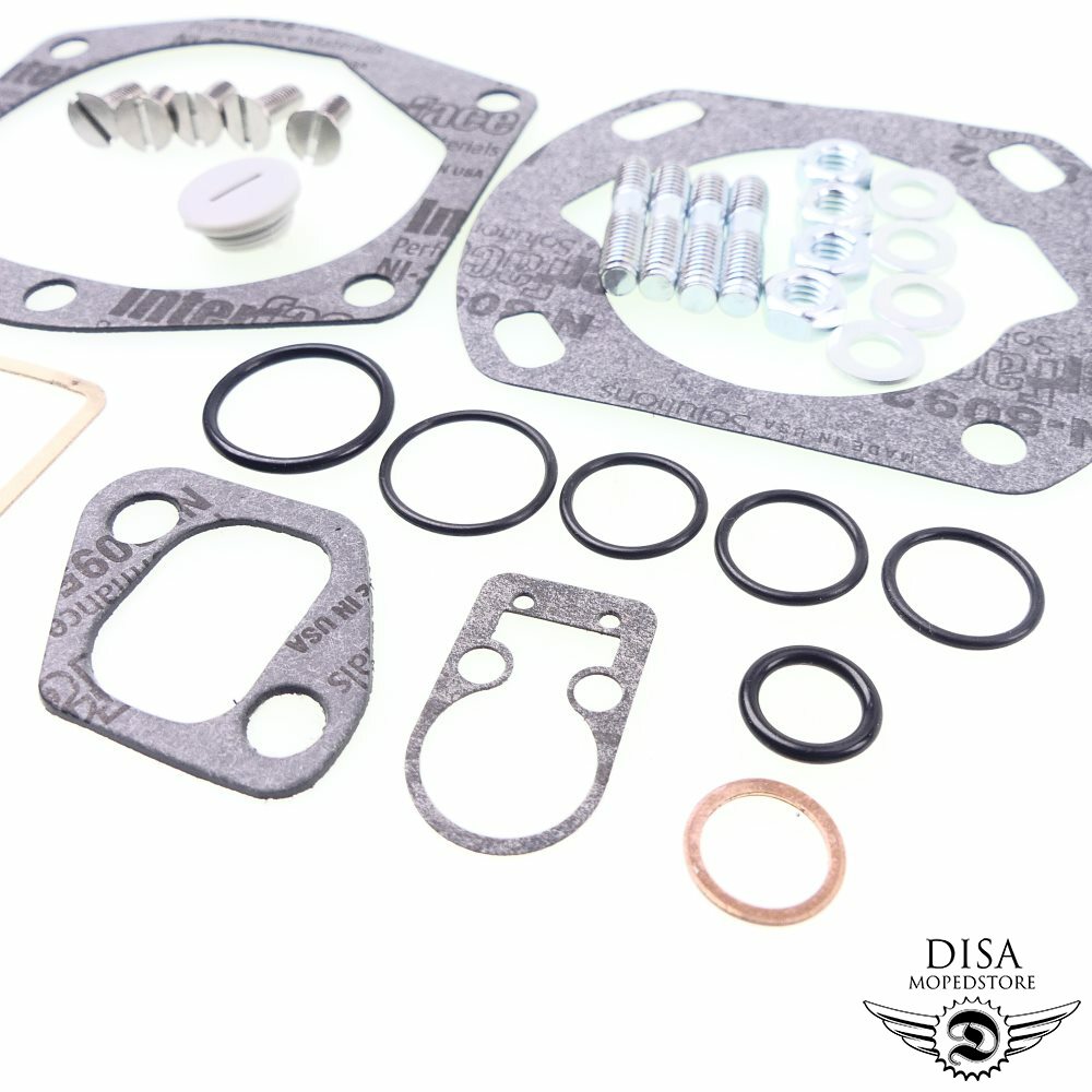 Motor Dichtsatz Dichtungen O-Ring Stehbolzen für Hercules Prima Sachs ...