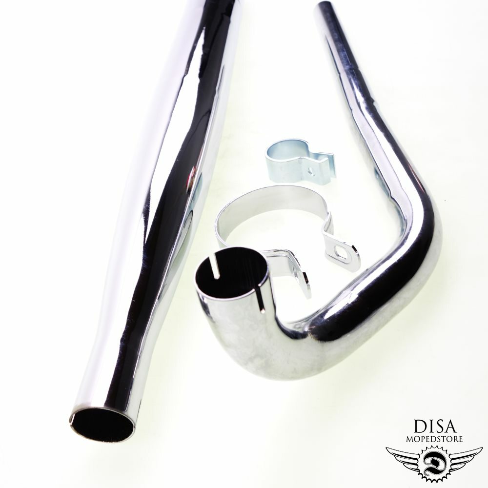 Auspuff + P3 Krümmer links Tuning für Hercules Prima 5S 1979-1995 ...